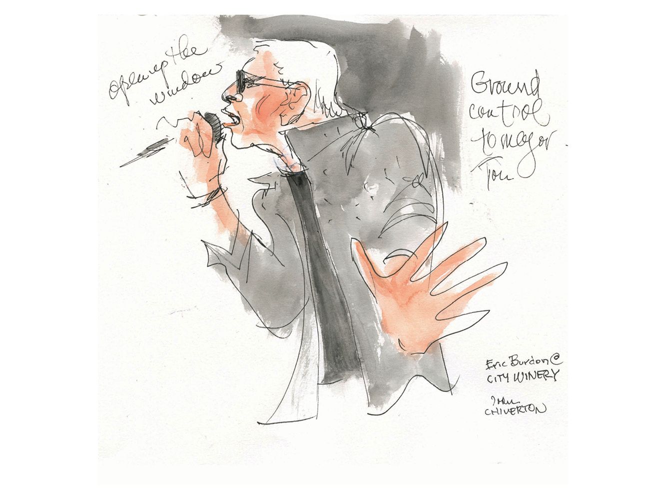 Eric Burdon by Joan Chiverton – City Winery